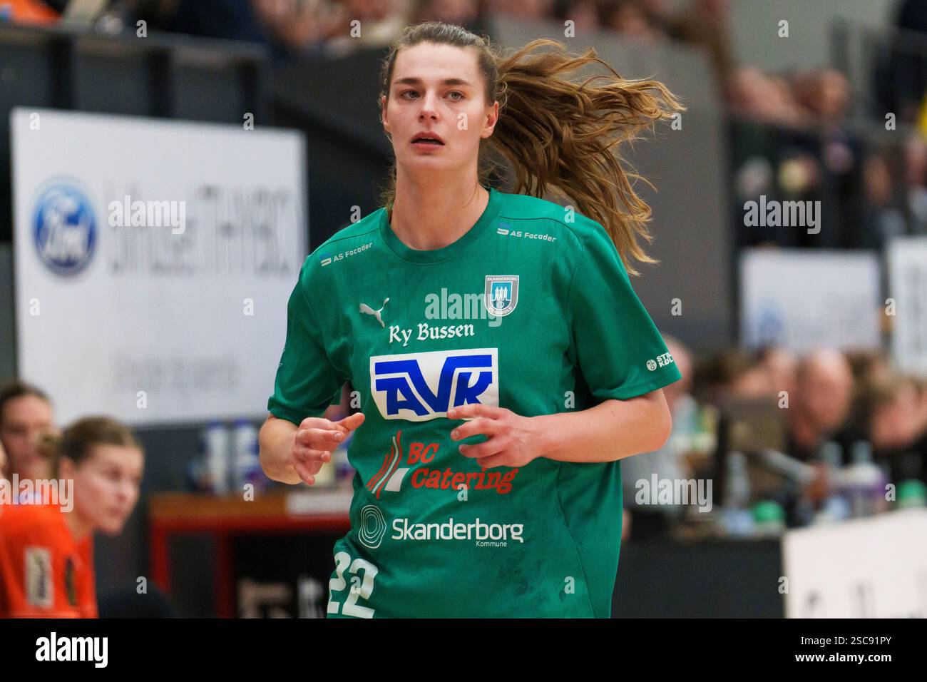 Odense, Denmark. 05th, February 2025. Anne-Sofie Filtenborg (22) of ...
