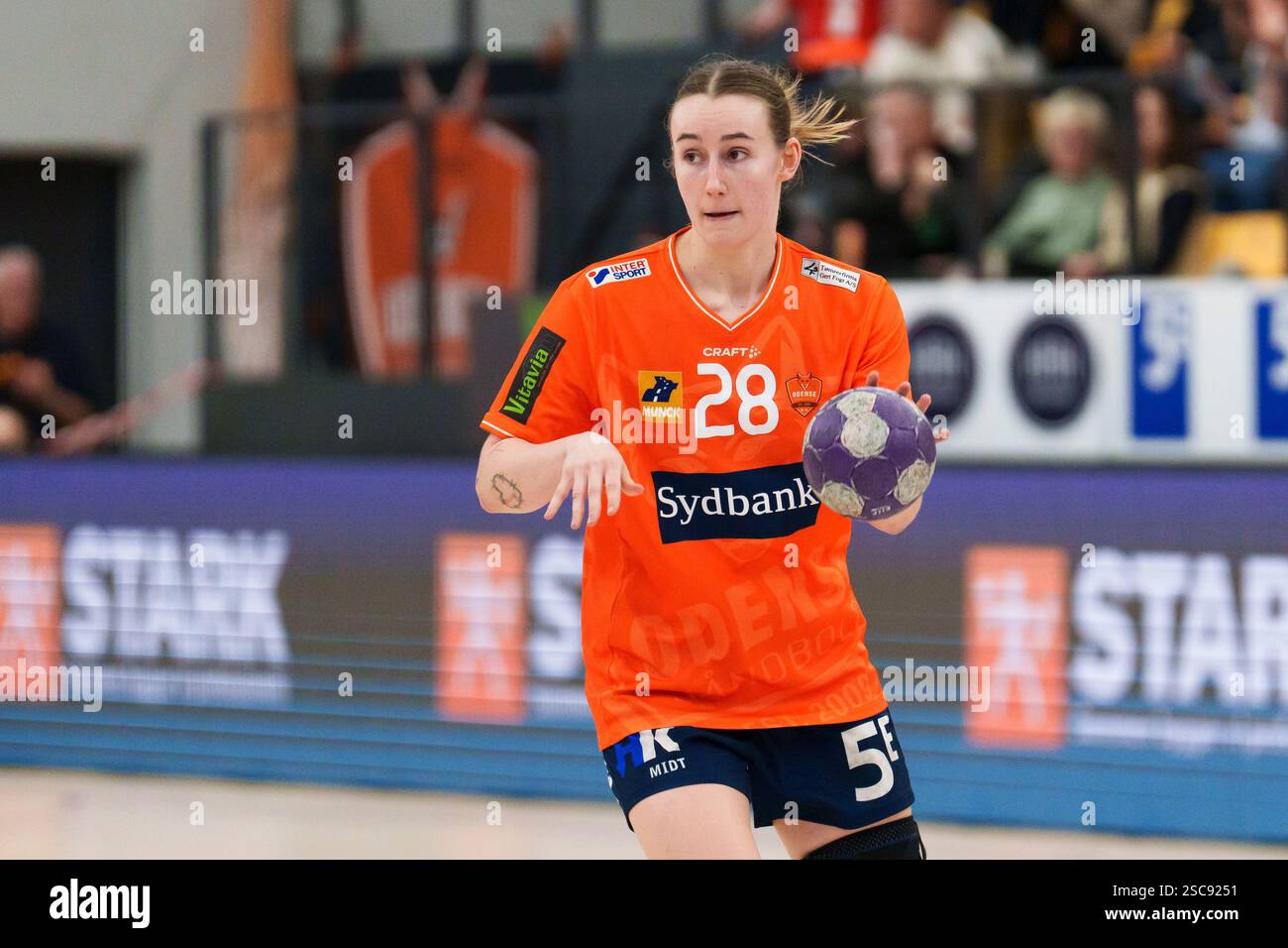 Odense, Denmark. 05th, February 2025. Clara Skyum Thomsen (28) of ...