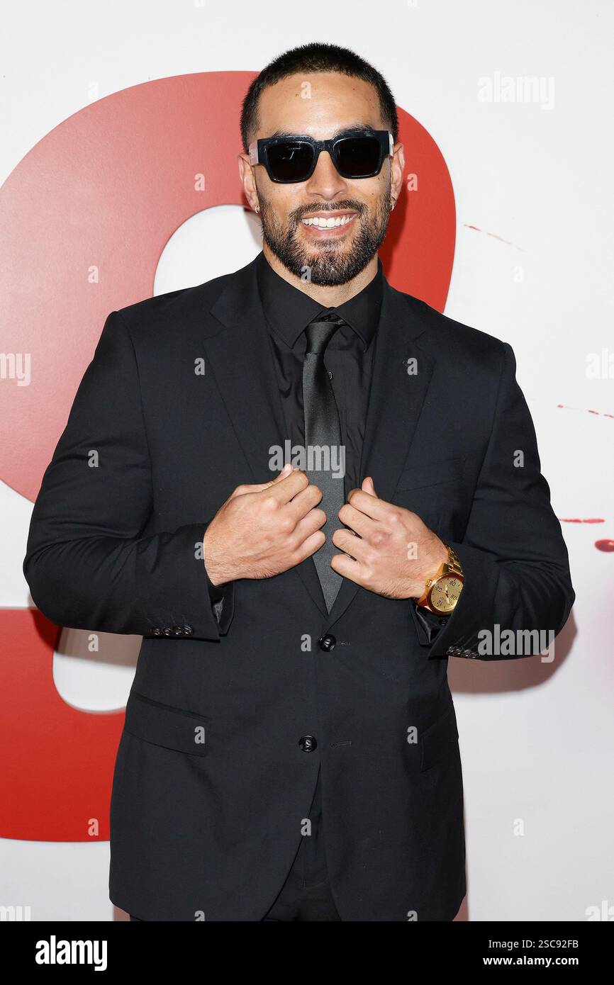 February 3, 2025, Los Angeles, California, USA: Nate Tago at the ...