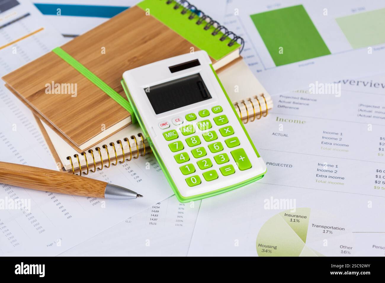 Financial graphs and charts analysis Stock Photo - Alamy