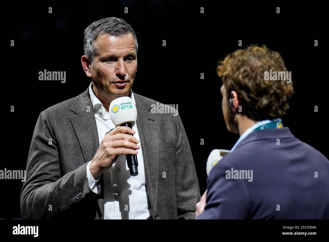 ROTTERDAM, NETHERLANDS - FEBRUARY 5: ABN AMRO Open tournament director ...