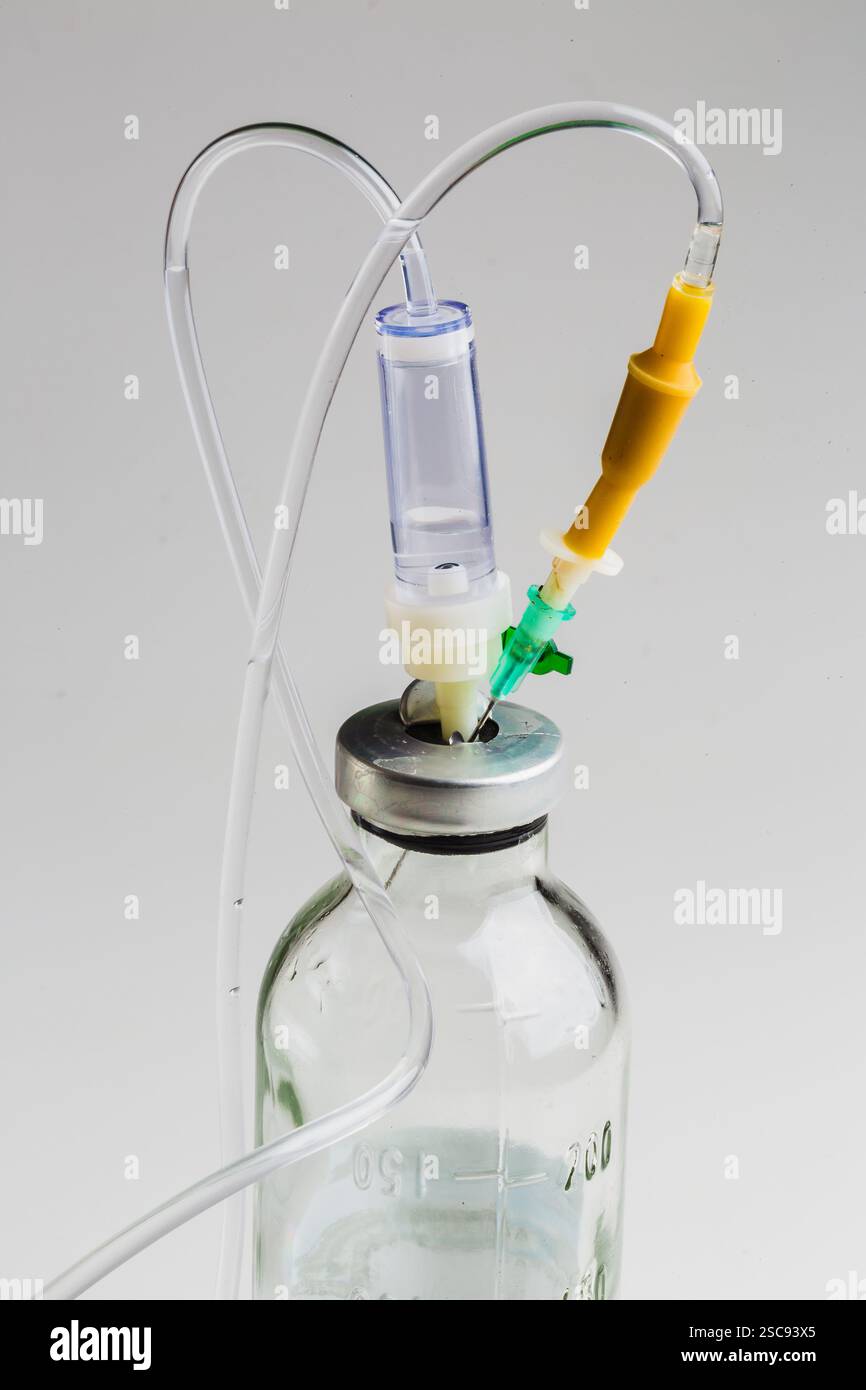 the drop counter on a white background Stock Photo - Alamy