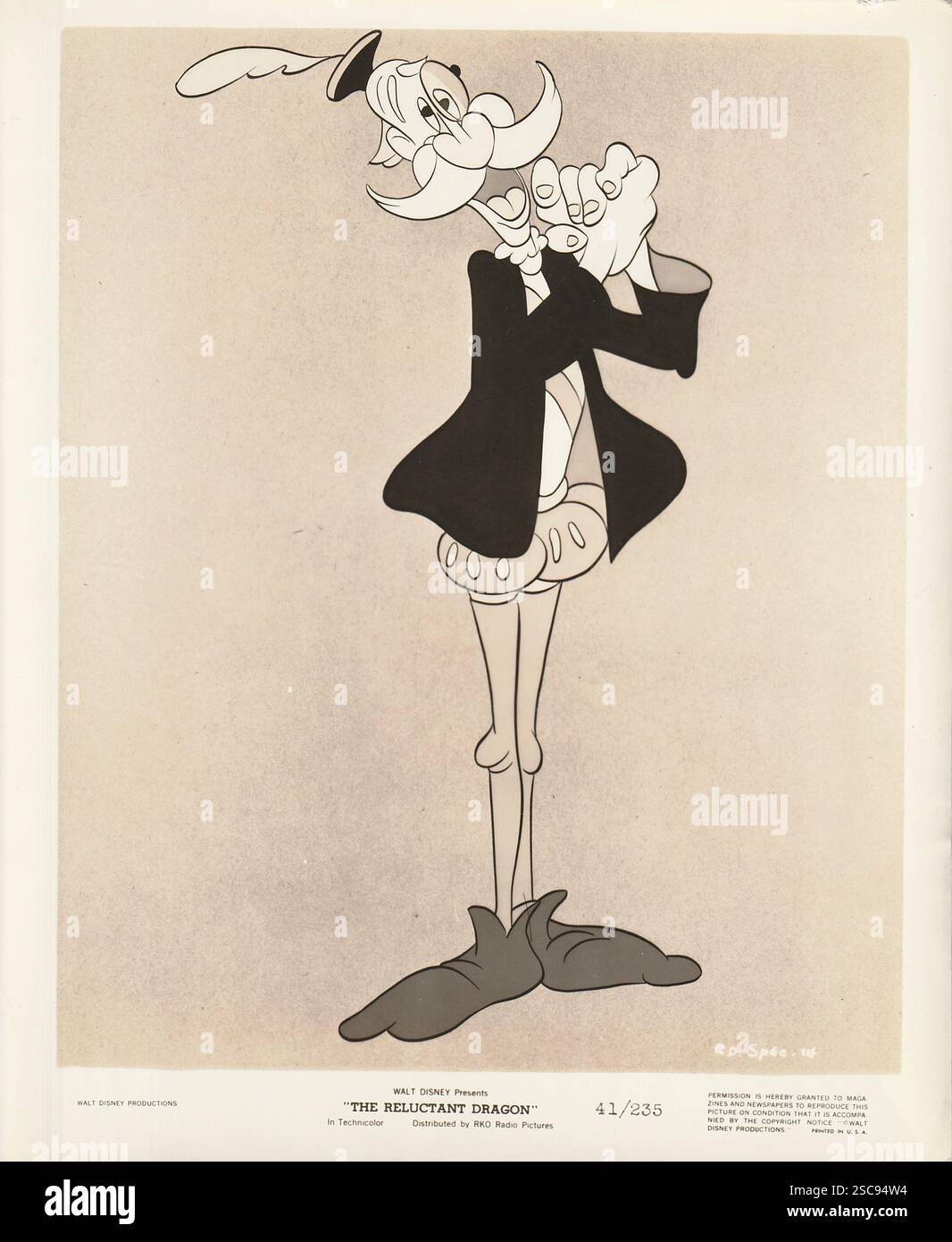 The Reluctant Dragon (RKO, 1941). Walt Disney. narrated by wit Robert ...