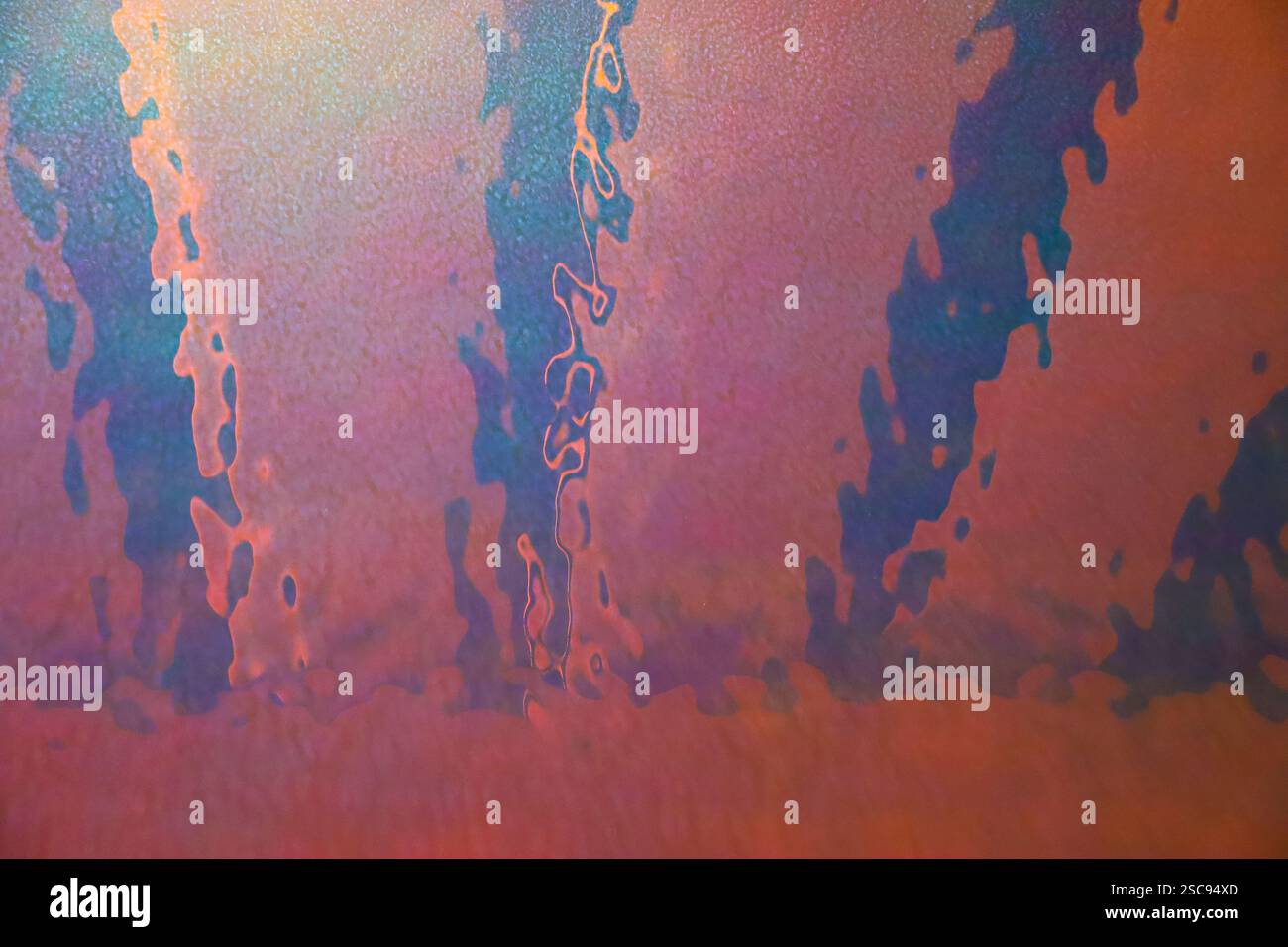 Iridescent pink violet wave hi-res stock photography and images - Alamy
