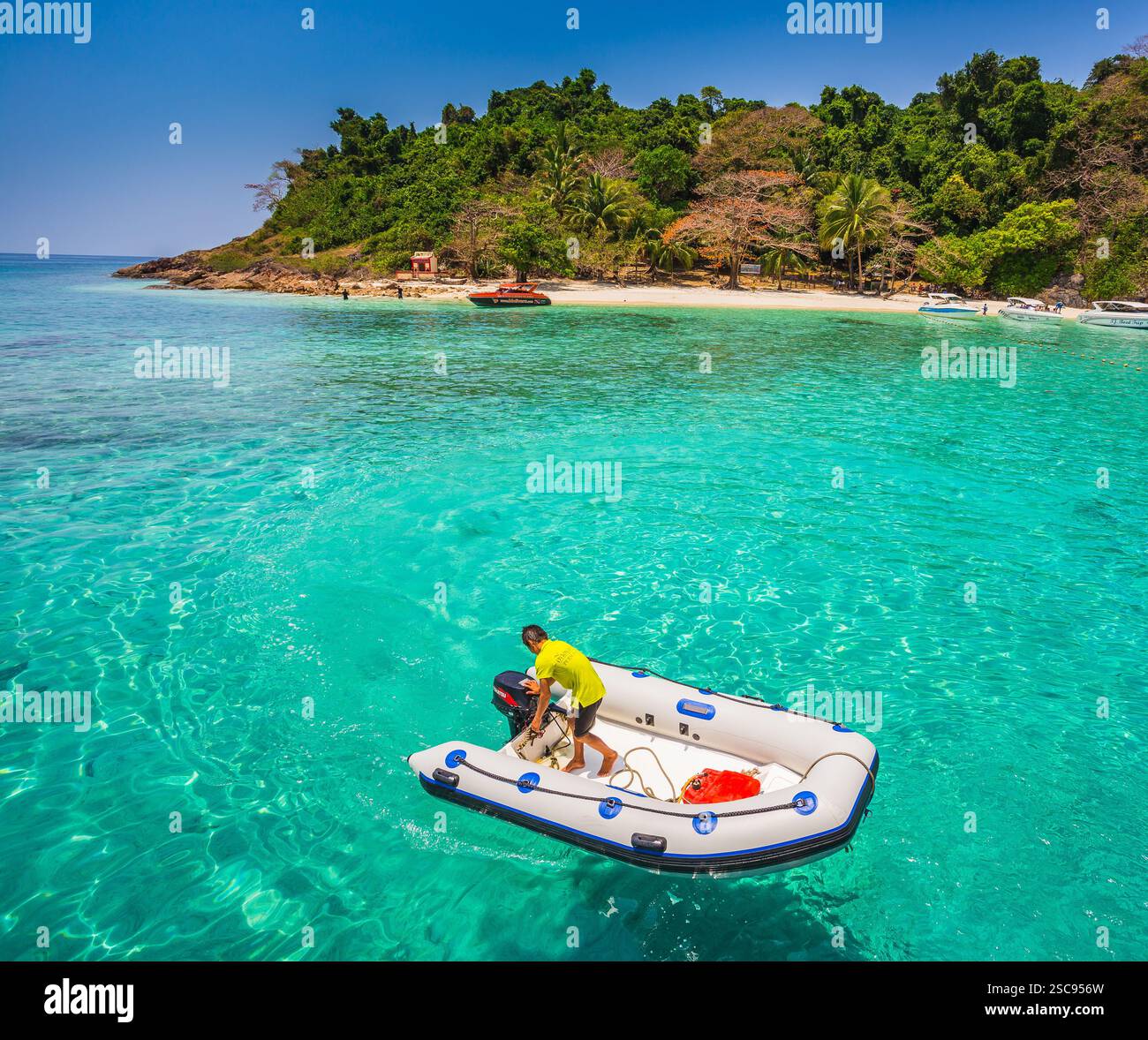 Thailand. Koh Chang. March 30, 2015. National Park Mu Ko Chang ...