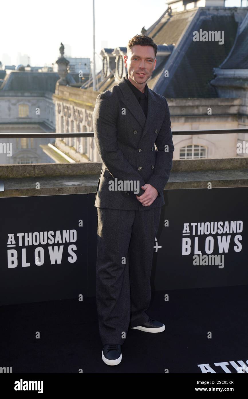 James Nelson-Joyce during a photocall for A Thousand Blows, at Hotel ...