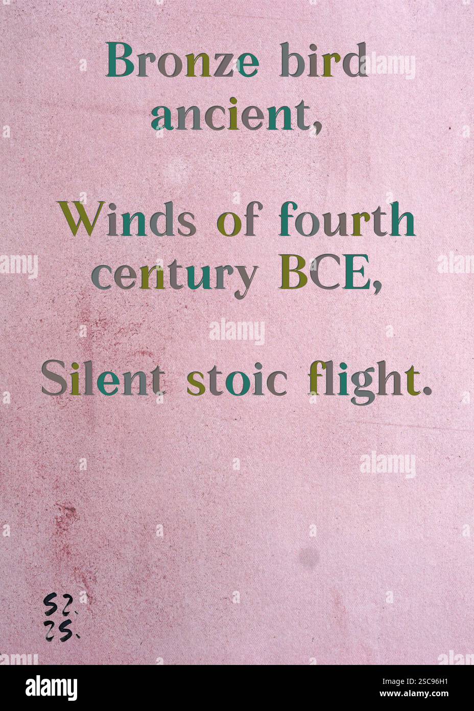 Bronze bird ancient, Winds of fourth century BCE, Silent stoic flight ...