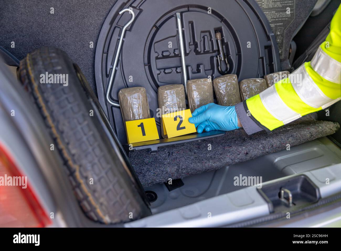 Spare tire compartment hi-res stock photography and images - Alamy