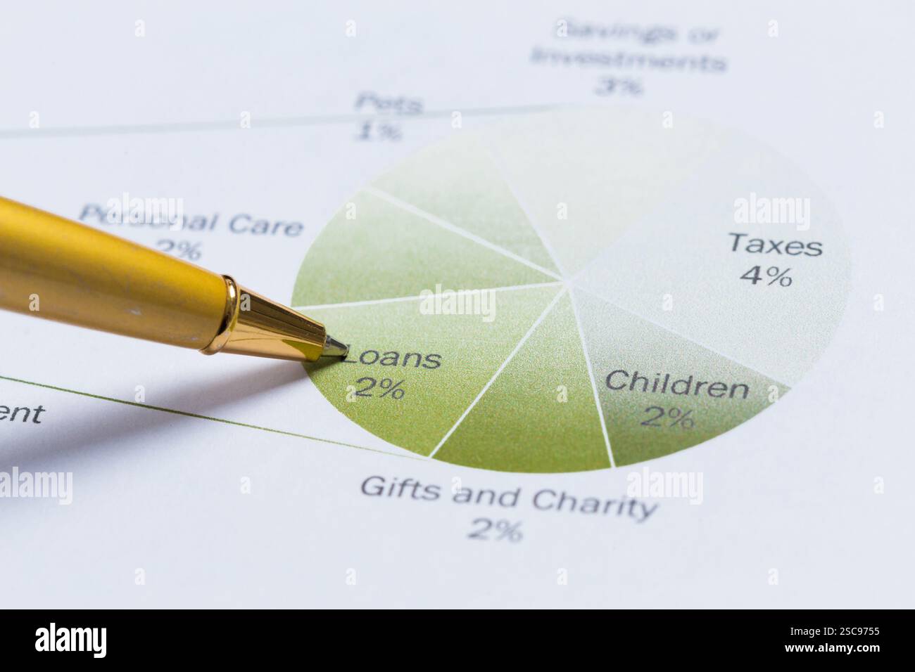 financial graph and chart Stock Photo - Alamy