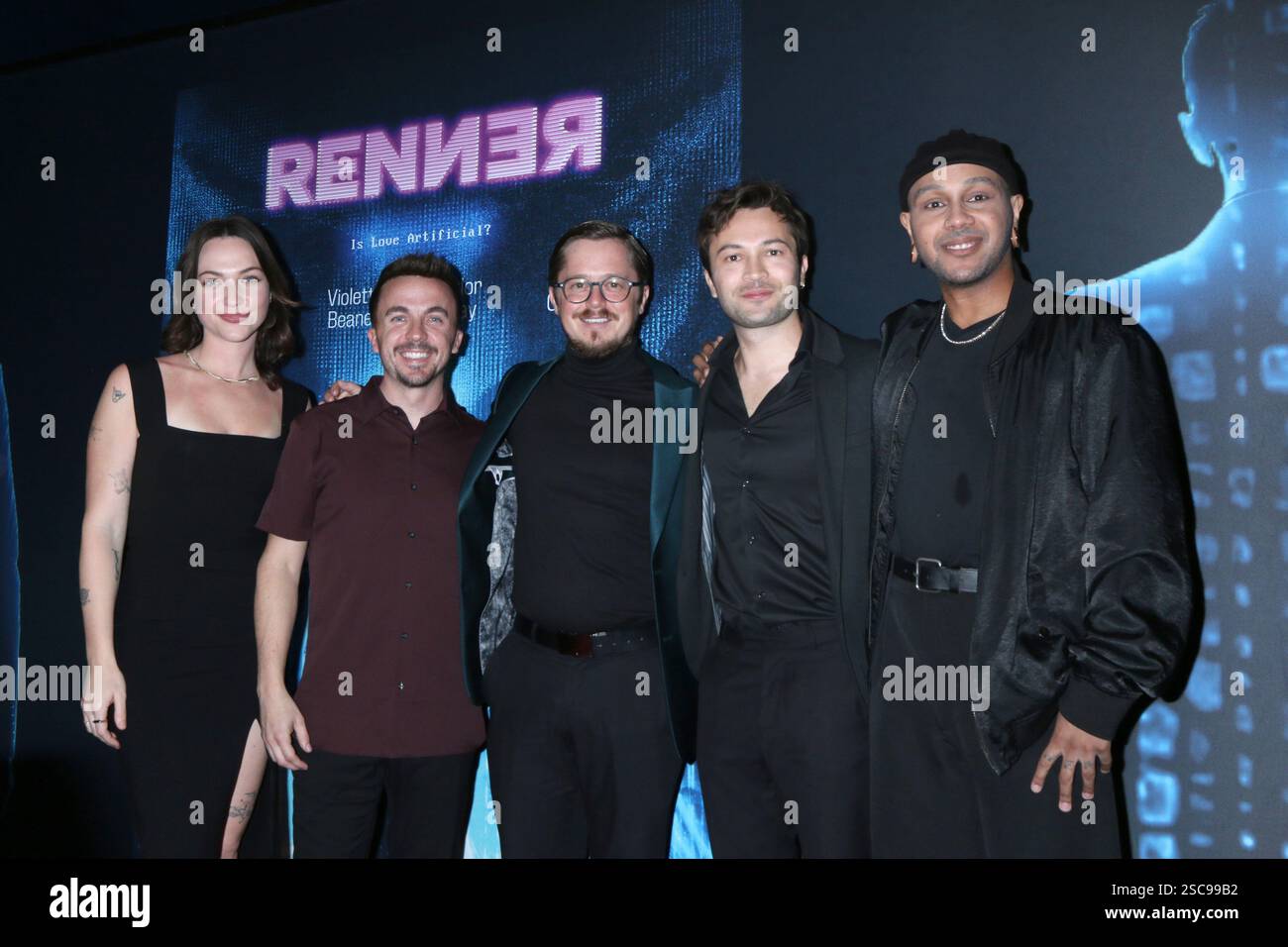 Culver City, USA. 5, February, 2024. Pictured left to right, Violett ...