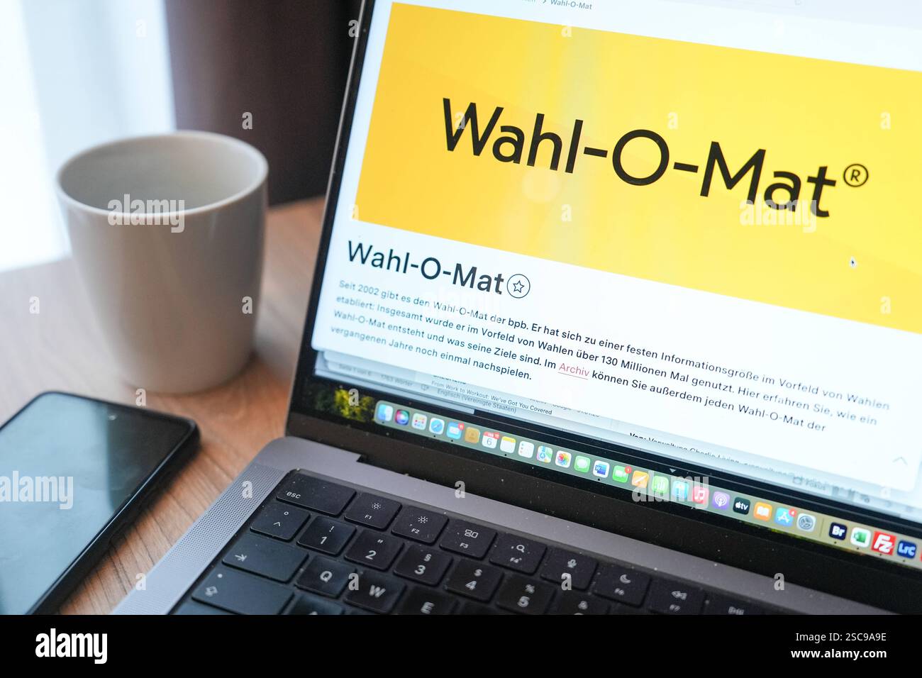 Symbolbild und Themenbild Wahl-o-Mat Bundestagswahl 2025 Symbolfoto und ...