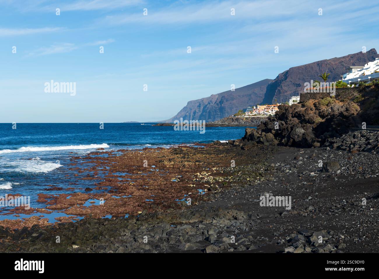 The beach at La Arena, Tenerife, Canary Islands Stock Photo - Alamy
