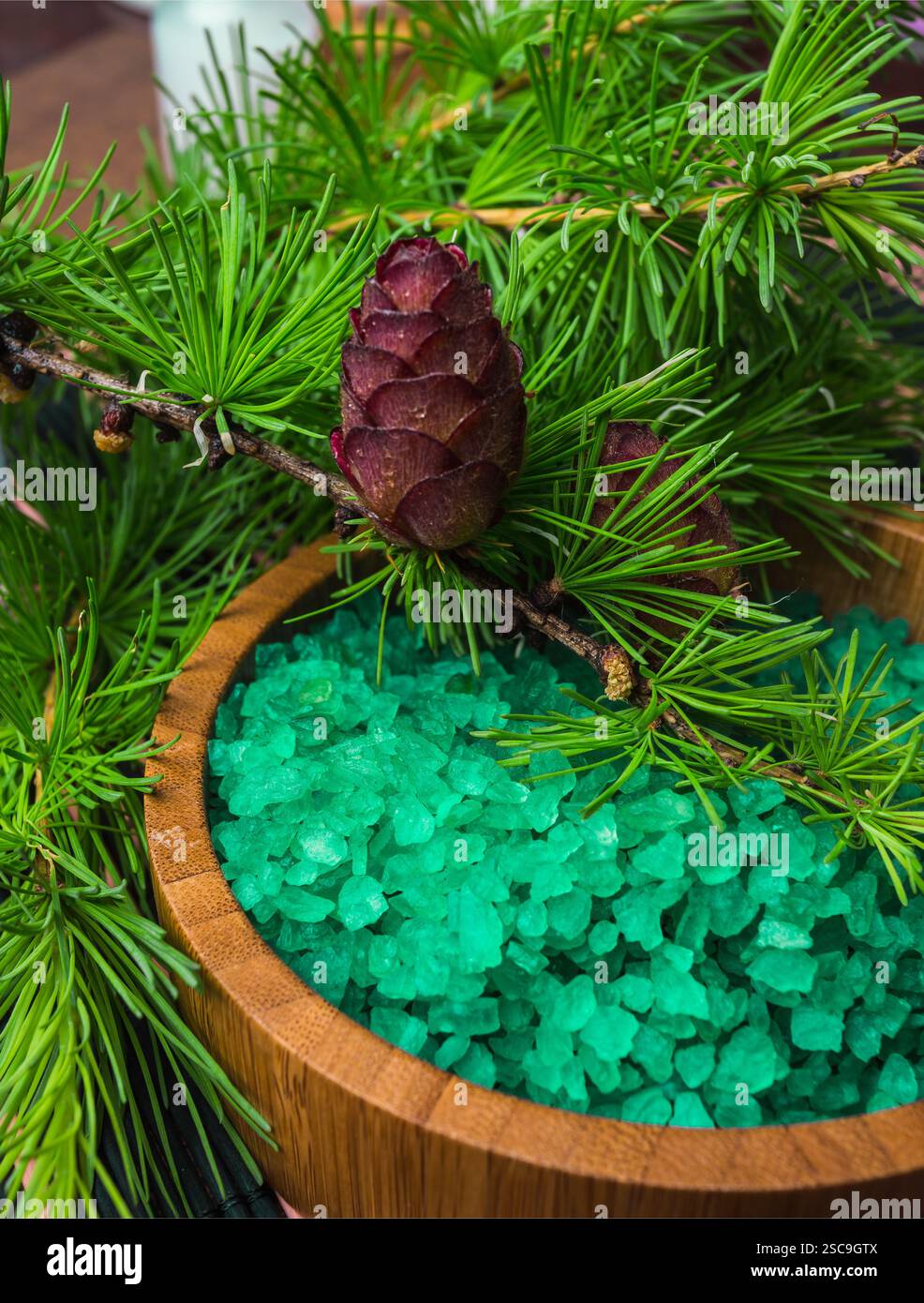 spa treatments and personal hygiene products Stock Photo - Alamy