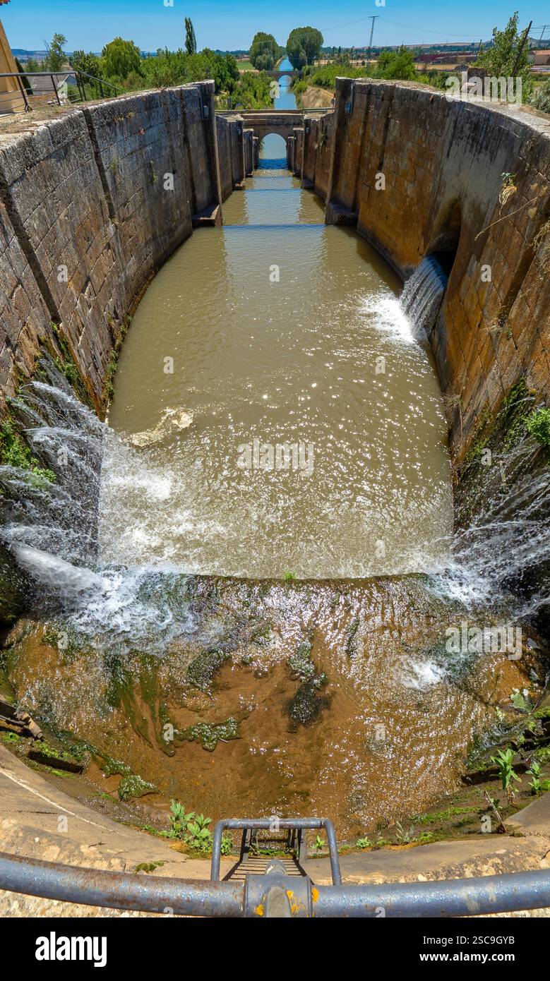 Canal Floodgate, Canal of Castile, 18-19th Century Hydraulic ...