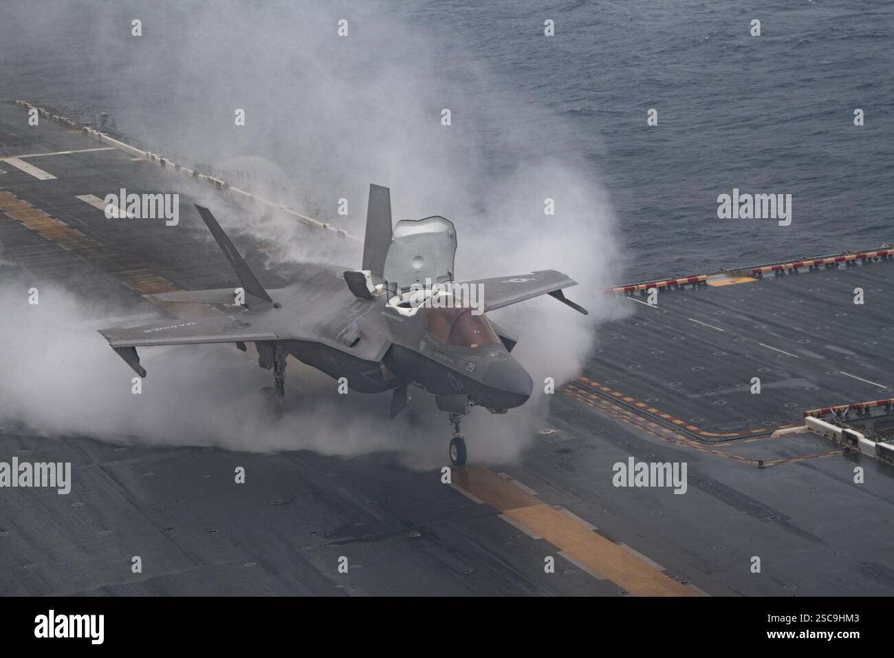 250201-N-HJ896-2006 PHILIPPINE SEA (Feb. 1, 2025) An F-35B Lightning II ...