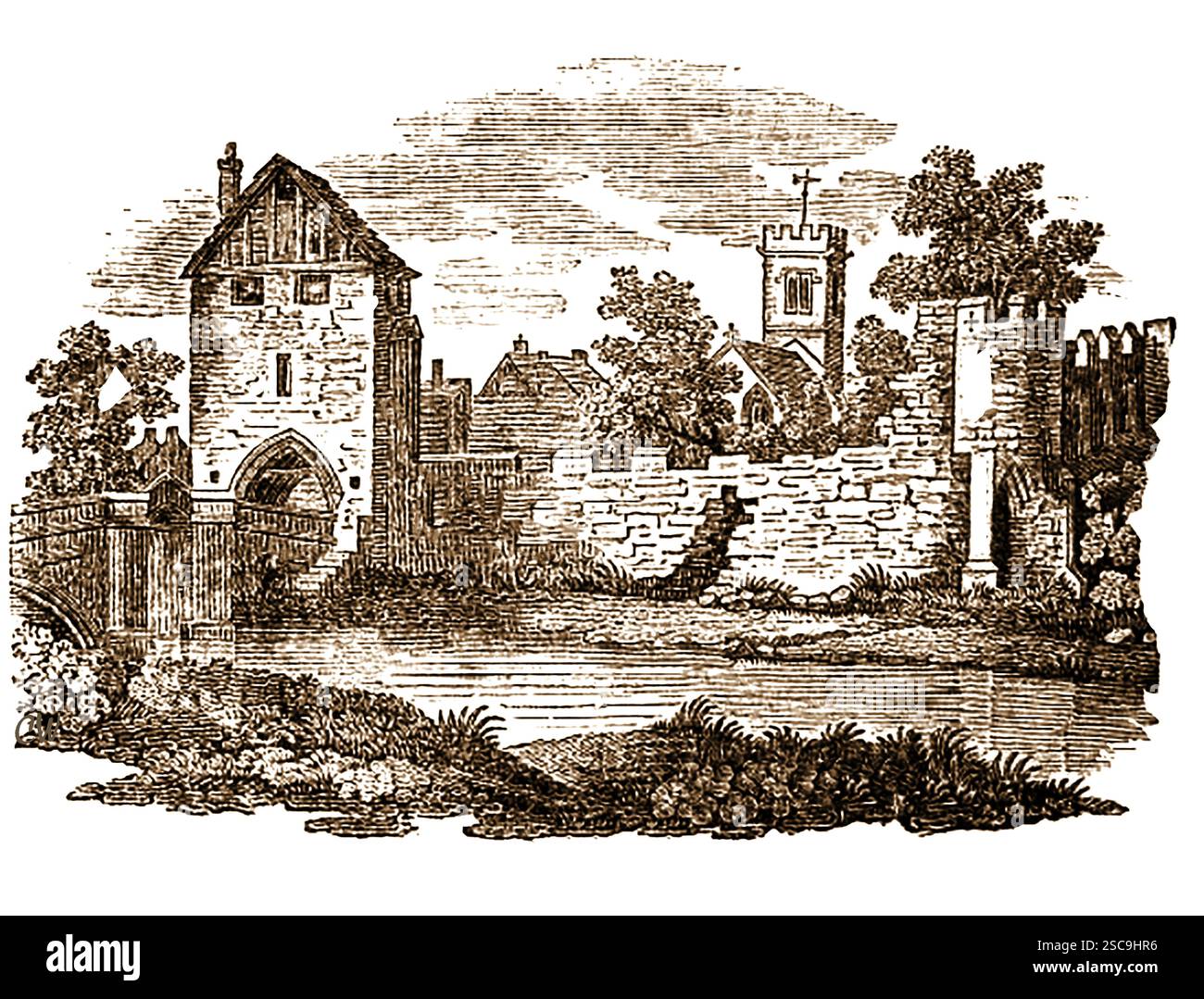 Castlegate historic architecture Cut Out Stock Images & Pictures - Alamy