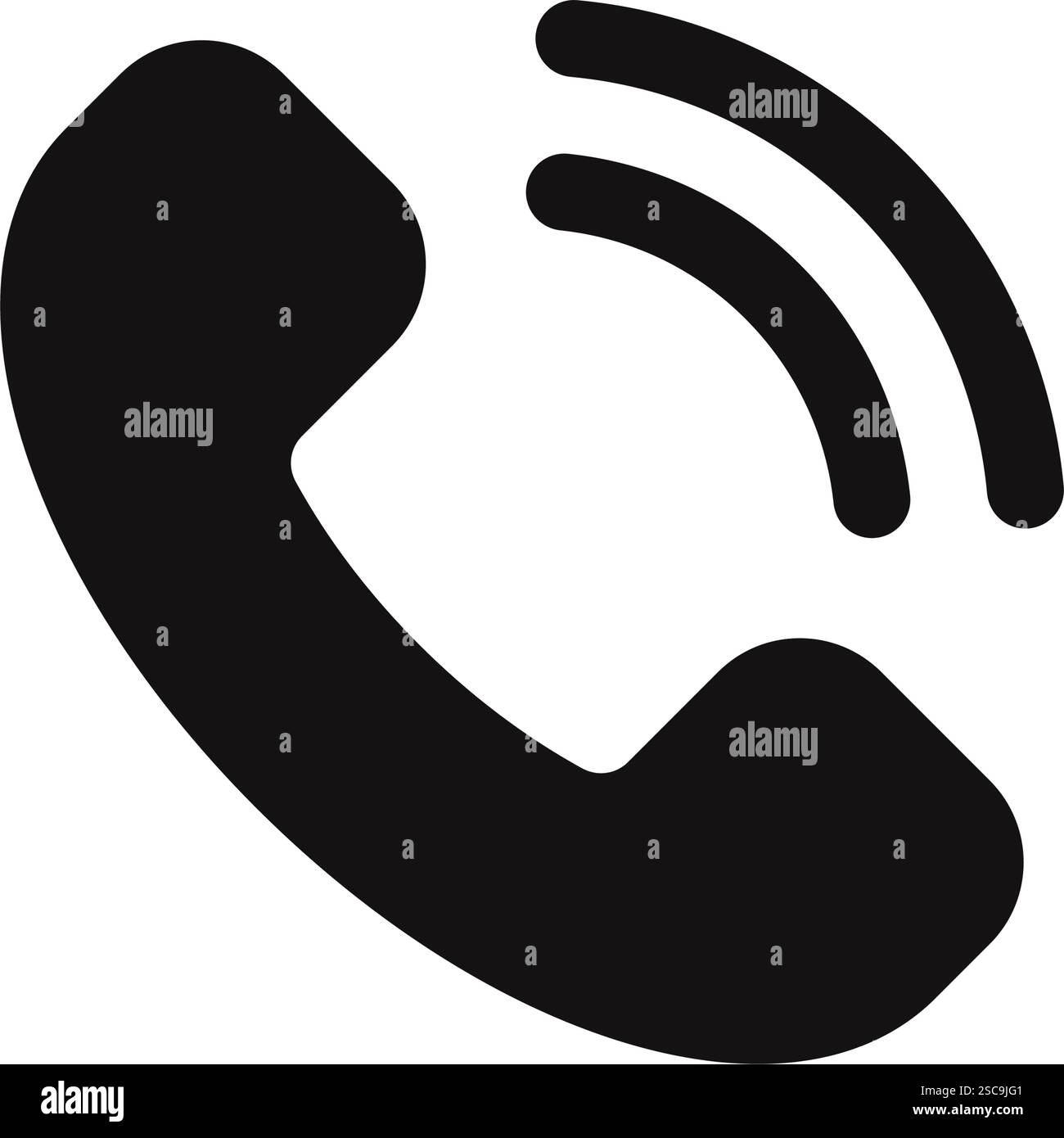 Phone icon. Telephone call, contact us symbol. Vector illustration ...