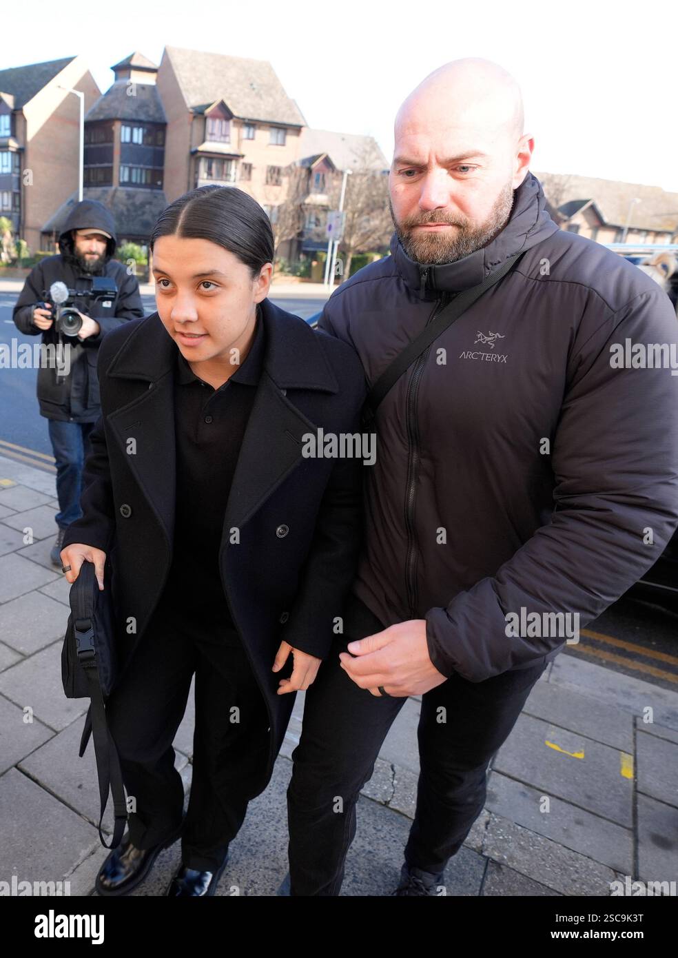 Chelsea and Australia striker Sam Kerr at Kingston Crown Court, south ...