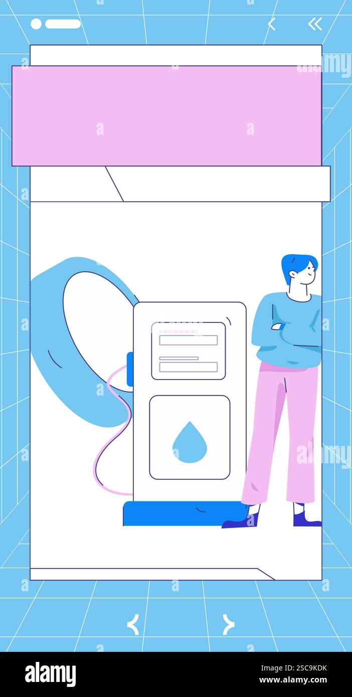 Second hand oil Stock Vector Images - Alamy