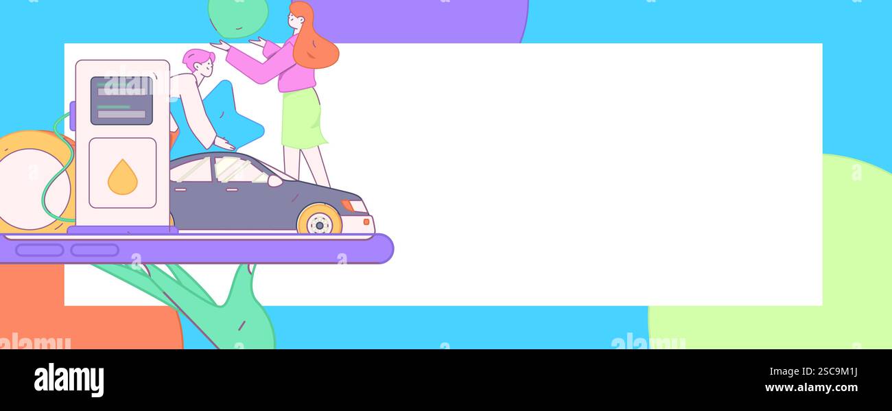 Refueling operations Stock Vector Images - Alamy