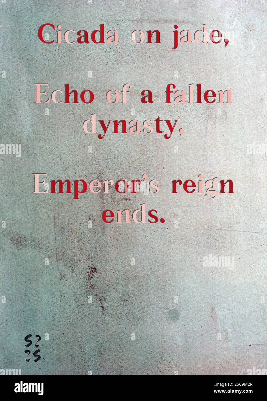 Cicada on jade, Echo of a fallen dynasty, Emperor's reign ends. Alaric ...