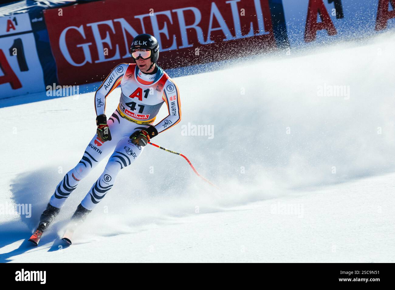Saalbach Hinterglemm, Austria. 06th Feb, 2025. Alpine Skiing: World ...