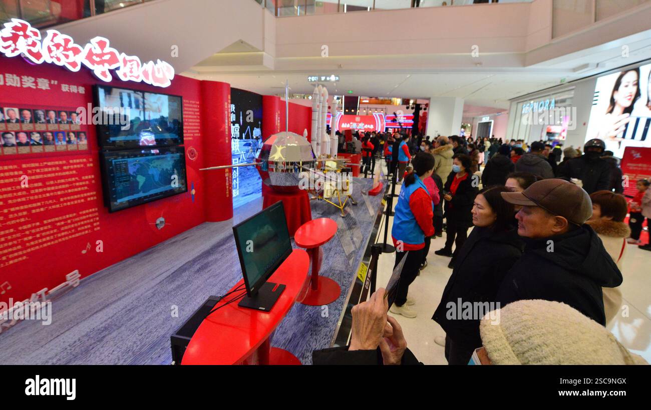 People visit an AI-themed technology temple fair in Beijing, China, 30 ...