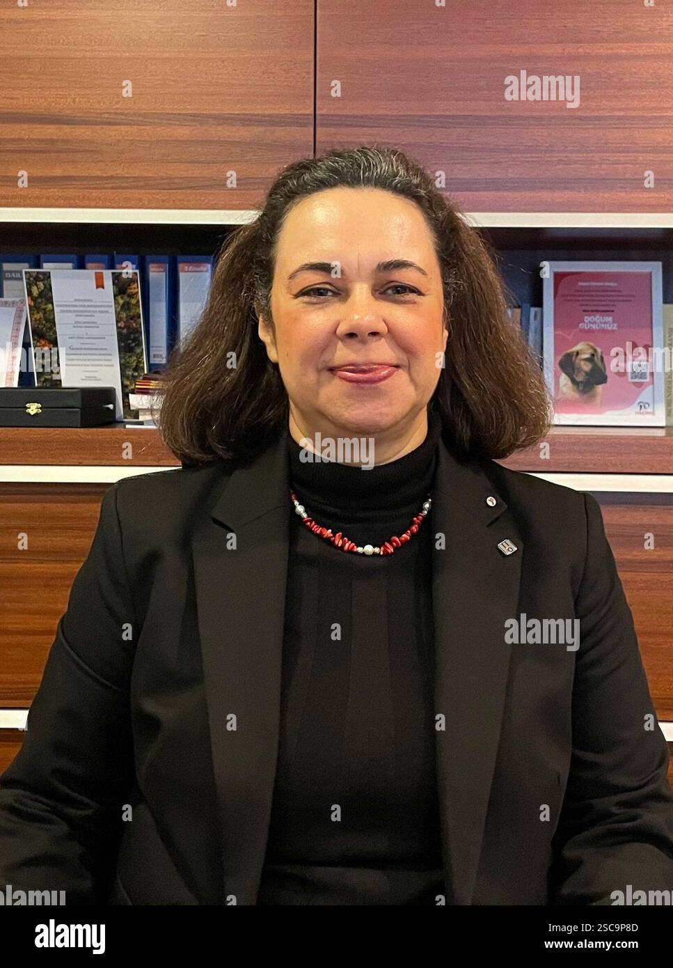 Istanbul, Turkey. 06th Feb, 2025. Sinem Kolgu, Chairwoman of the ...