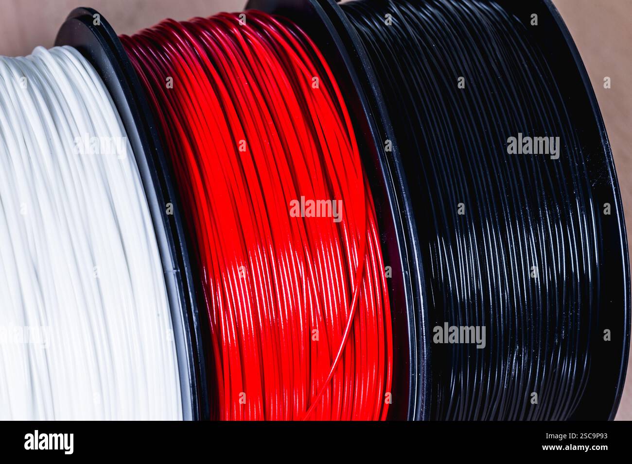 Filament for 3D Printer crystal Stock Photo - Alamy