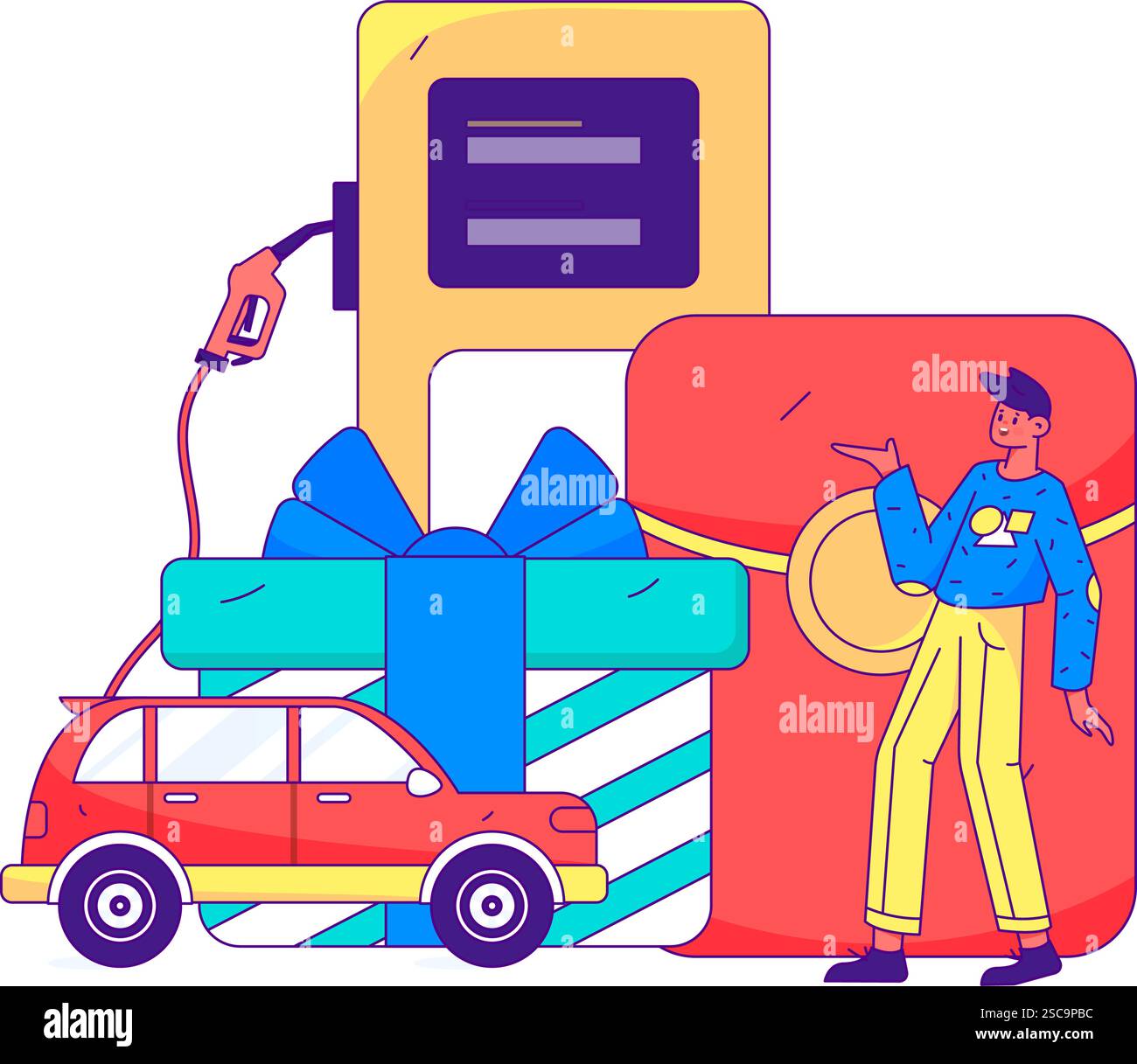 Vector Internet operation hand-drawn illustration of people getting ...