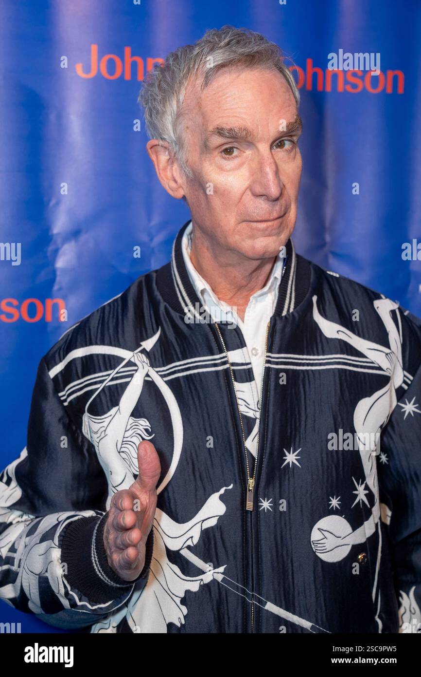 New York, United States. 04th Feb, 2025. Bill Nye attends the 9th ...