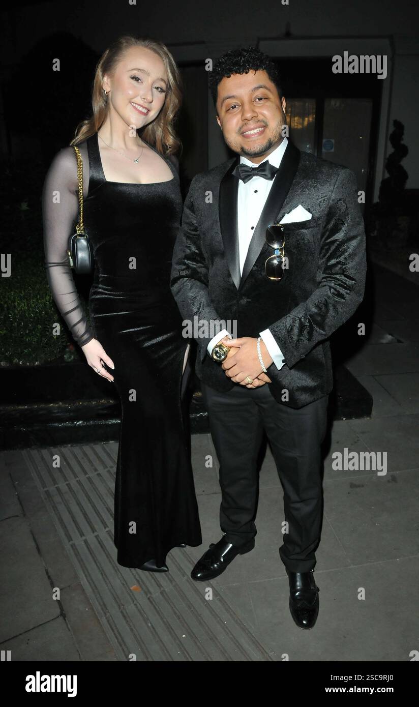 Gemma Barraclough and Zak Douglas at the Broadcast Awards 2025 ...