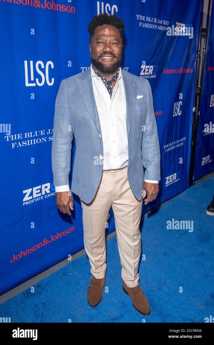 Michael T. Pugh attends the 9th Annual Blue Jacket Fashion Show. (Photo ...