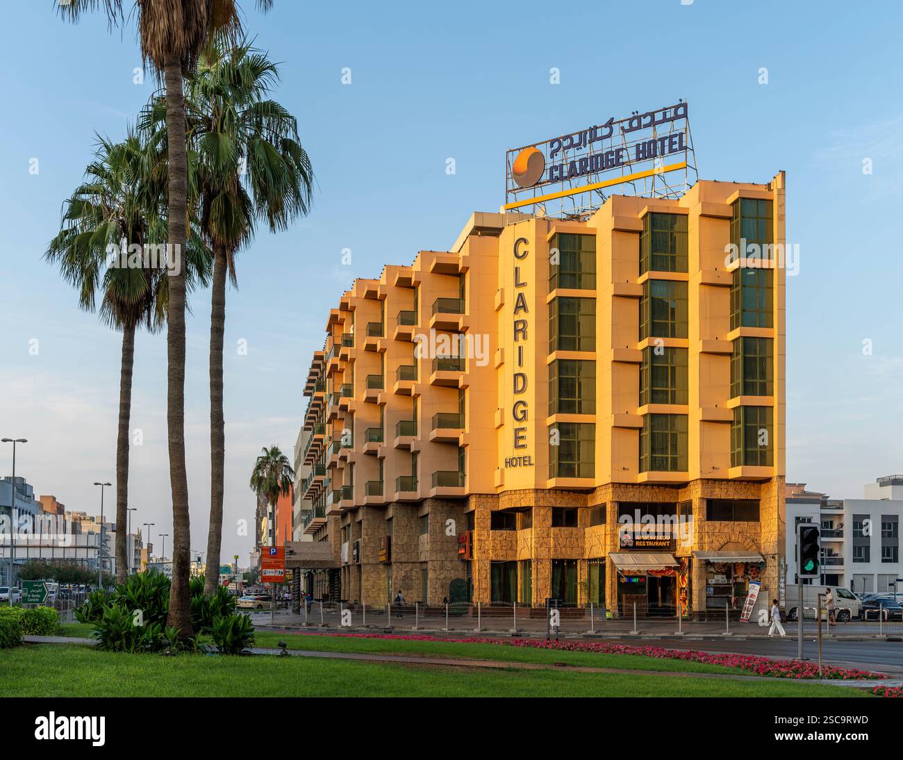 Claridge Hotel in Dubai. Close to the famous Fish Roundabout in the ...