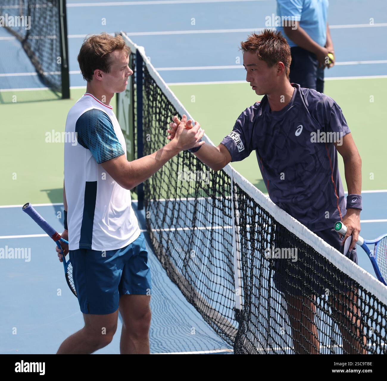 Chennai, India. 06th Feb, 2025. Chennai Open 2025: Shintaro MOCHIZUKI ...