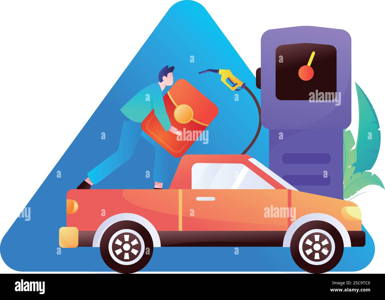 Vector Internet operation hand-drawn illustration of people getting ...