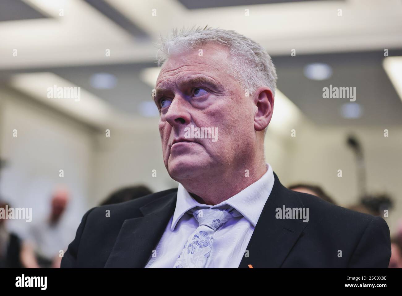 London, UK. 05th Feb, 2025. Lee Anderson, MP Ashfield. Reform UK hold a ...