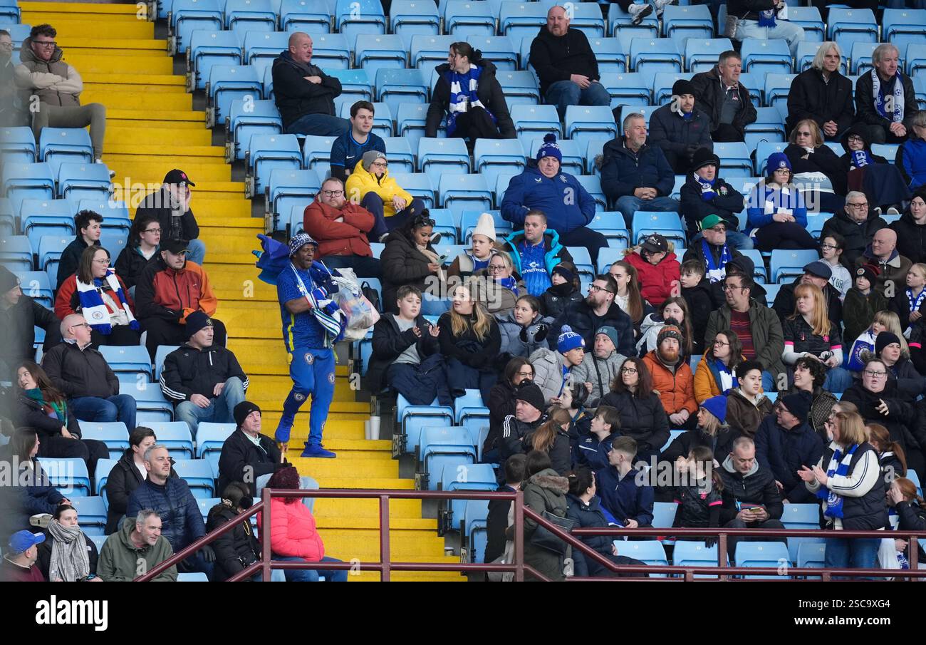 Chelsea fan Basil Goode during the Barclays Women's Super League match ...