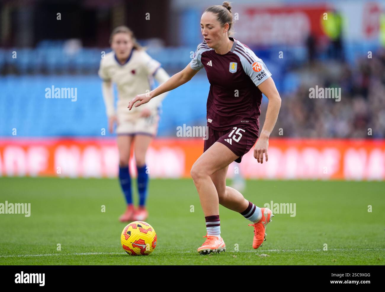 Aston Villa's Lucy Parker during the Barclays Women's Super League ...