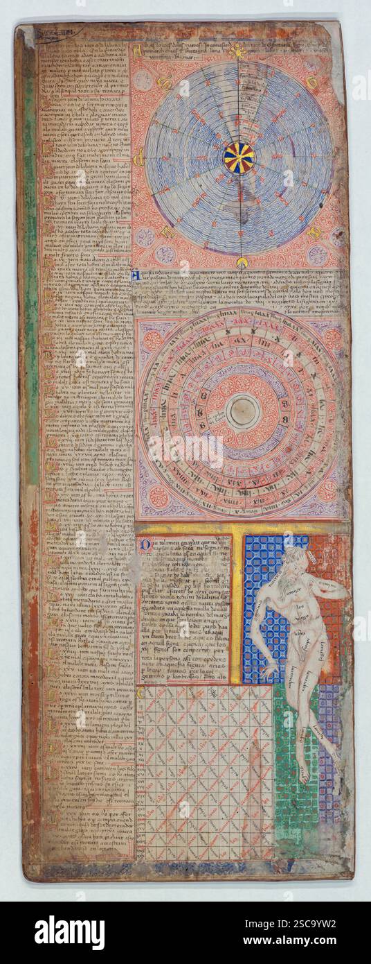 Sheet 1 of 12, Catalan Atlas attributed to Abraham Cresques. Date 1375 ...