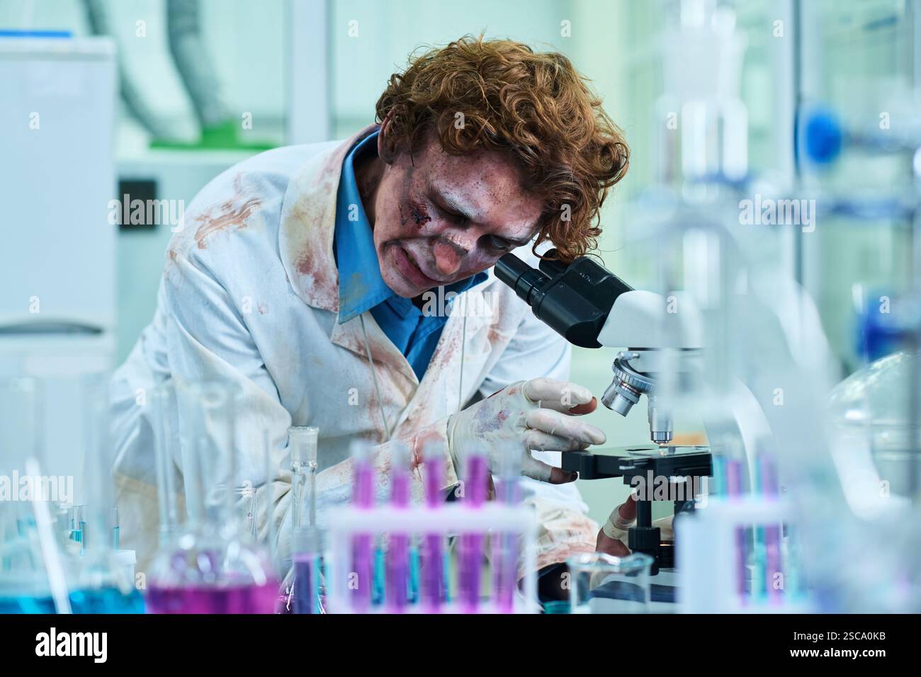 Stained lab coat hi-res stock photography and images - Alamy