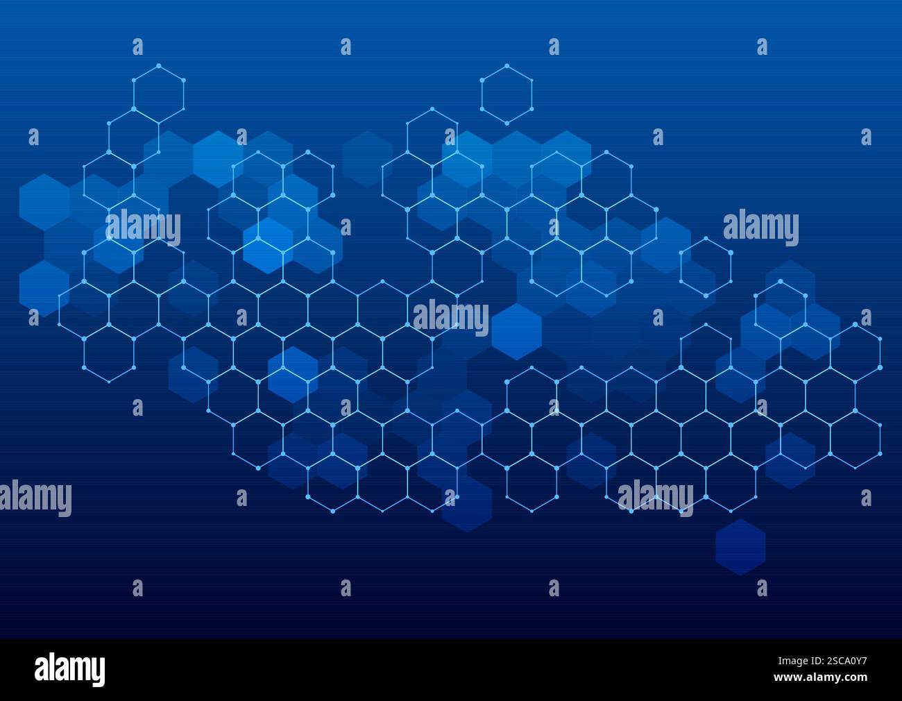 Abstract background with a hexagonal grid design Stock Vector Image ...