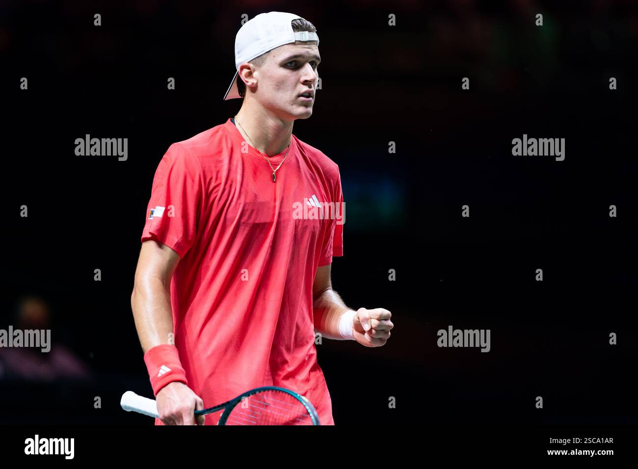 ROTTERDAM, NETHERLANDS - FEBRUARY 6: Jakub Mensik of Czech Republic ...