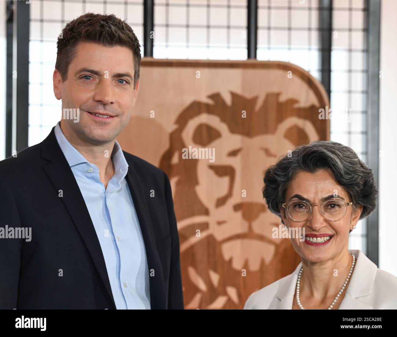 06 February 2025, Hesse, Frankfurt/Main: Lars Stoy, new CEO of ING ...