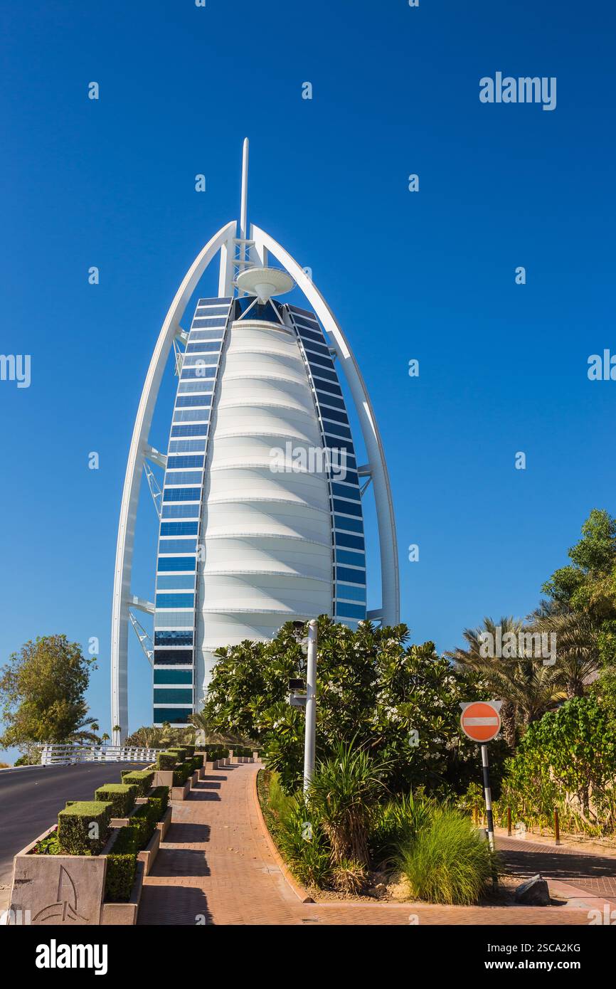 DUBAI, UAE- NOVEMBER 7: A general view of the world's first seven stars ...