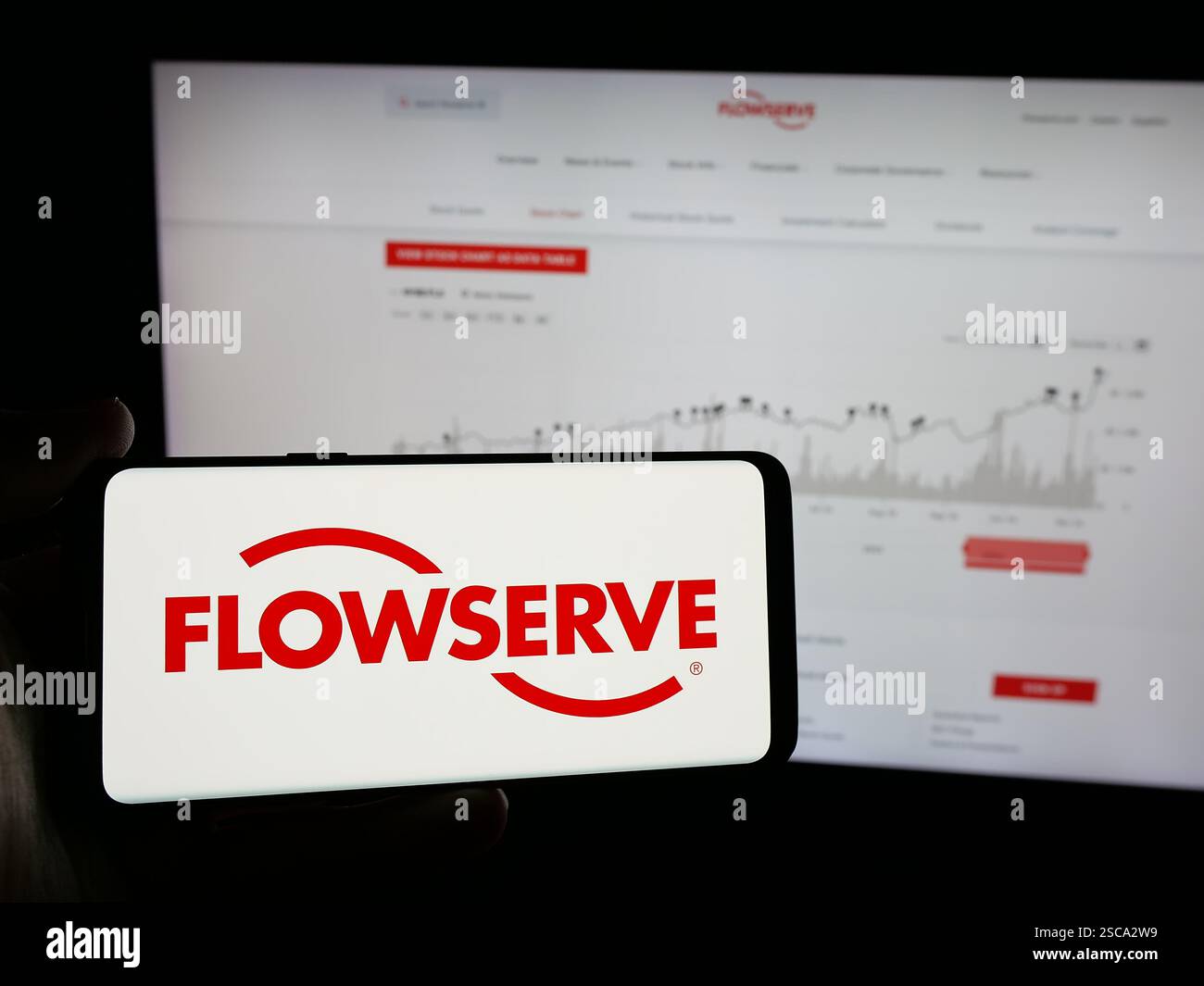 In this photo illustration, a person is holding a smartphone with the ...