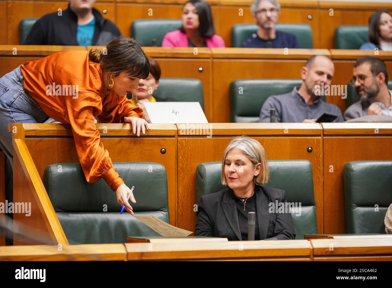 EH Bildu spokesperson in the Basque Parliament, Nerea Kortajarena ...