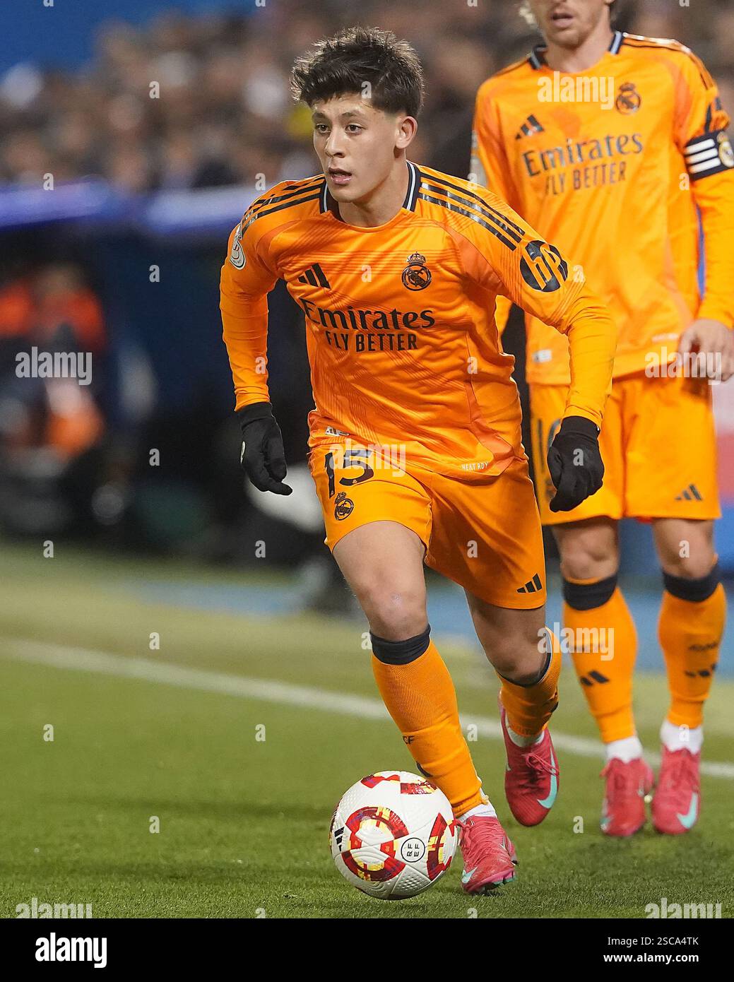 Real Madrid's Enric Franquesa during Spanish Kings Cup Round of 8 match ...