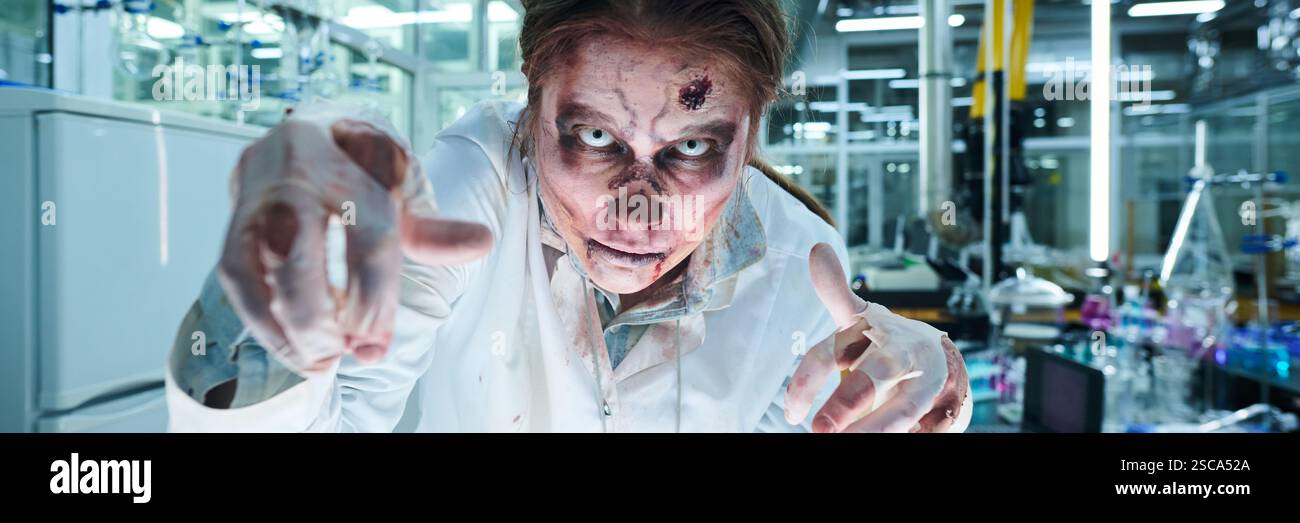 Zombie woman hi-res stock photography and images - Alamy