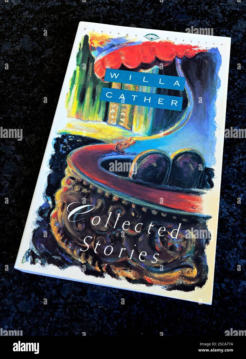 Book cover "Collected Stories" by Willa Cather Stock Photo - Alamy